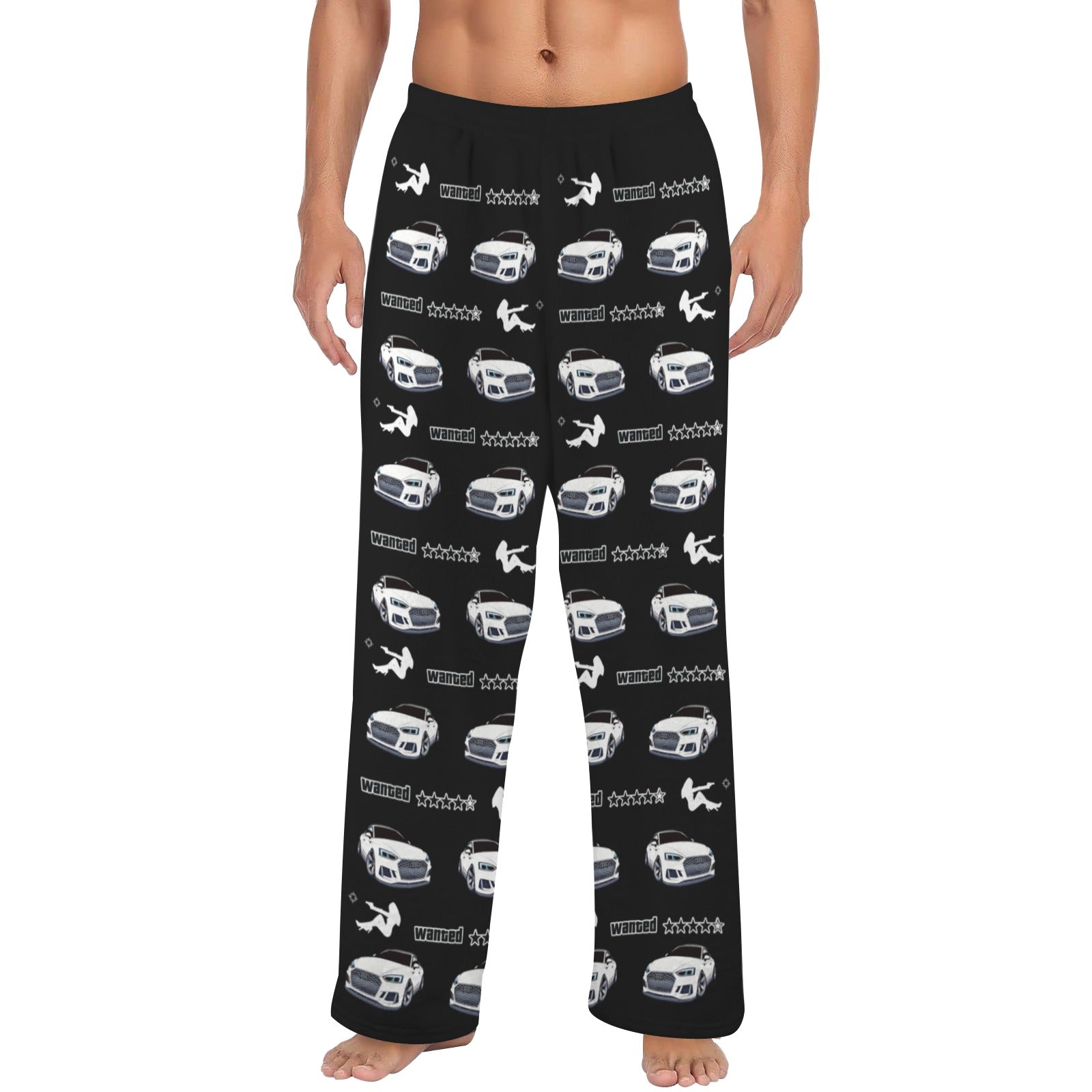 Unisex RS5 “WANTED” Pajama Pants | Sokuraii